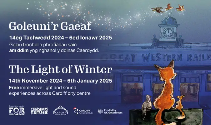 Cardiff Christmas Lights 2024 • Visit Cardiff